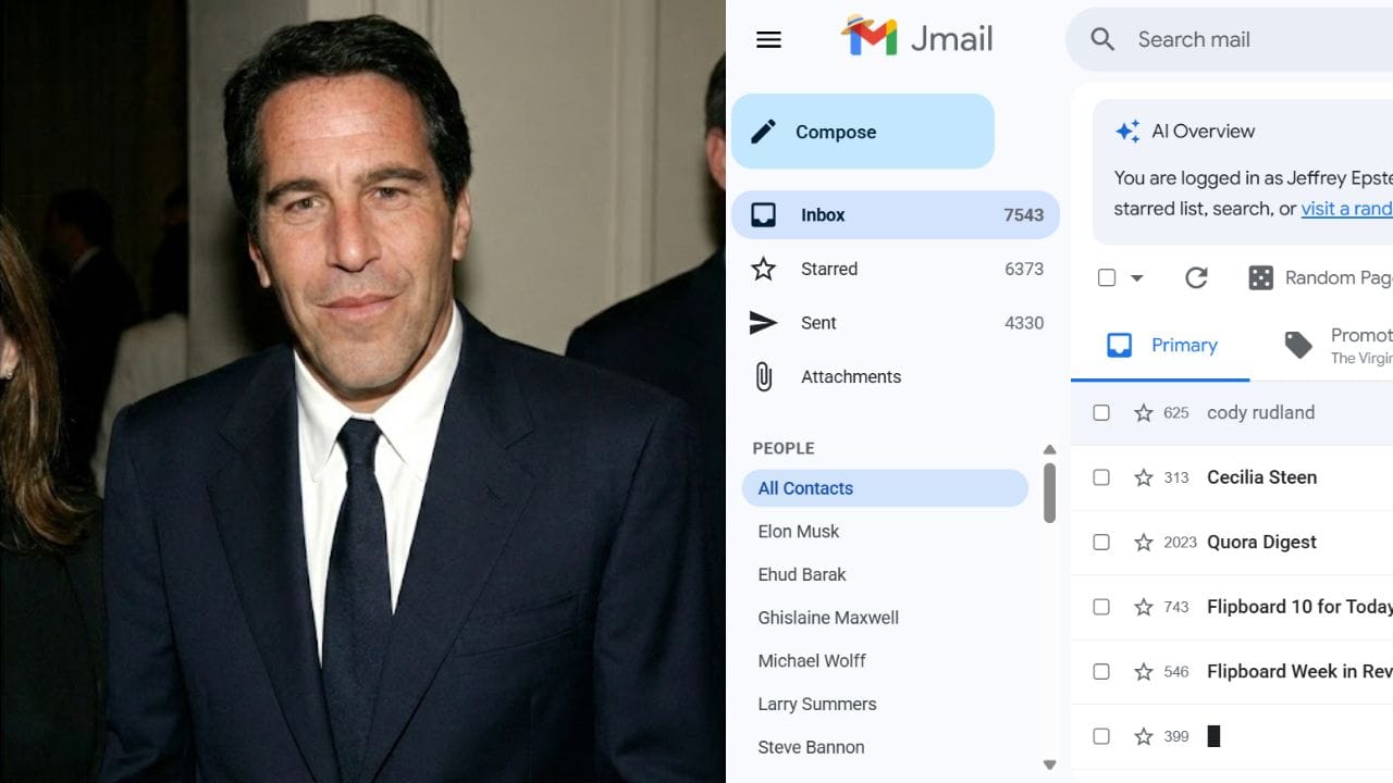 Epstein Files:क्या है Jmail? जिसने दुनिया के लिए खोल दिया जेफरी एपस्टीन ...