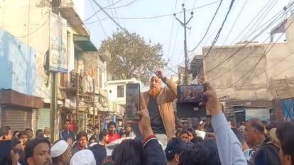 असलम हत्याकांड:शव रखकर हंगामा, ‘योगी भाई जिंदाबाद’ के लगाए नारे, सीओ के ...