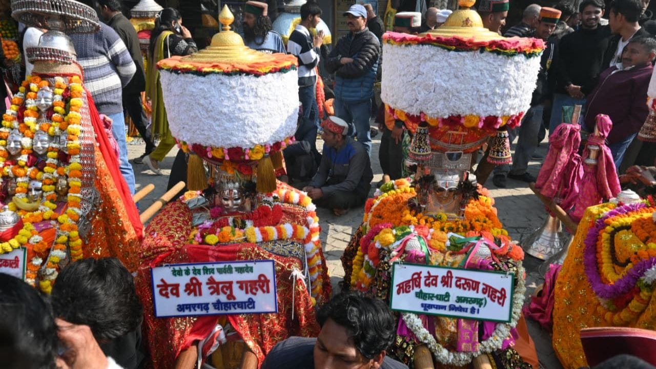 Mandi:महाशिवरात्रि महोत्सव के समापन से पहले सजी 'चौहटे री जातर ...