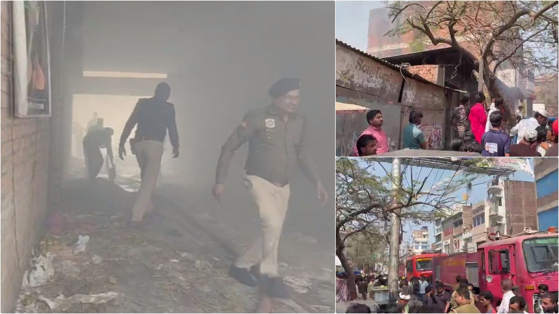 Bihar News:फल स्टोरेज में लगी भीषण आग, मौके पर मचा हड़कंप; दमकल की तीन ...