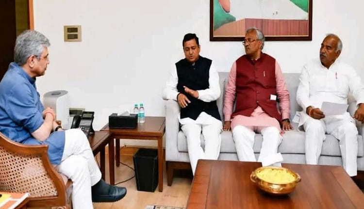Rudrapur:तराई की सियासत को दिल्ली से मिली तरावट, अब रेल मंत्री से मिले ...