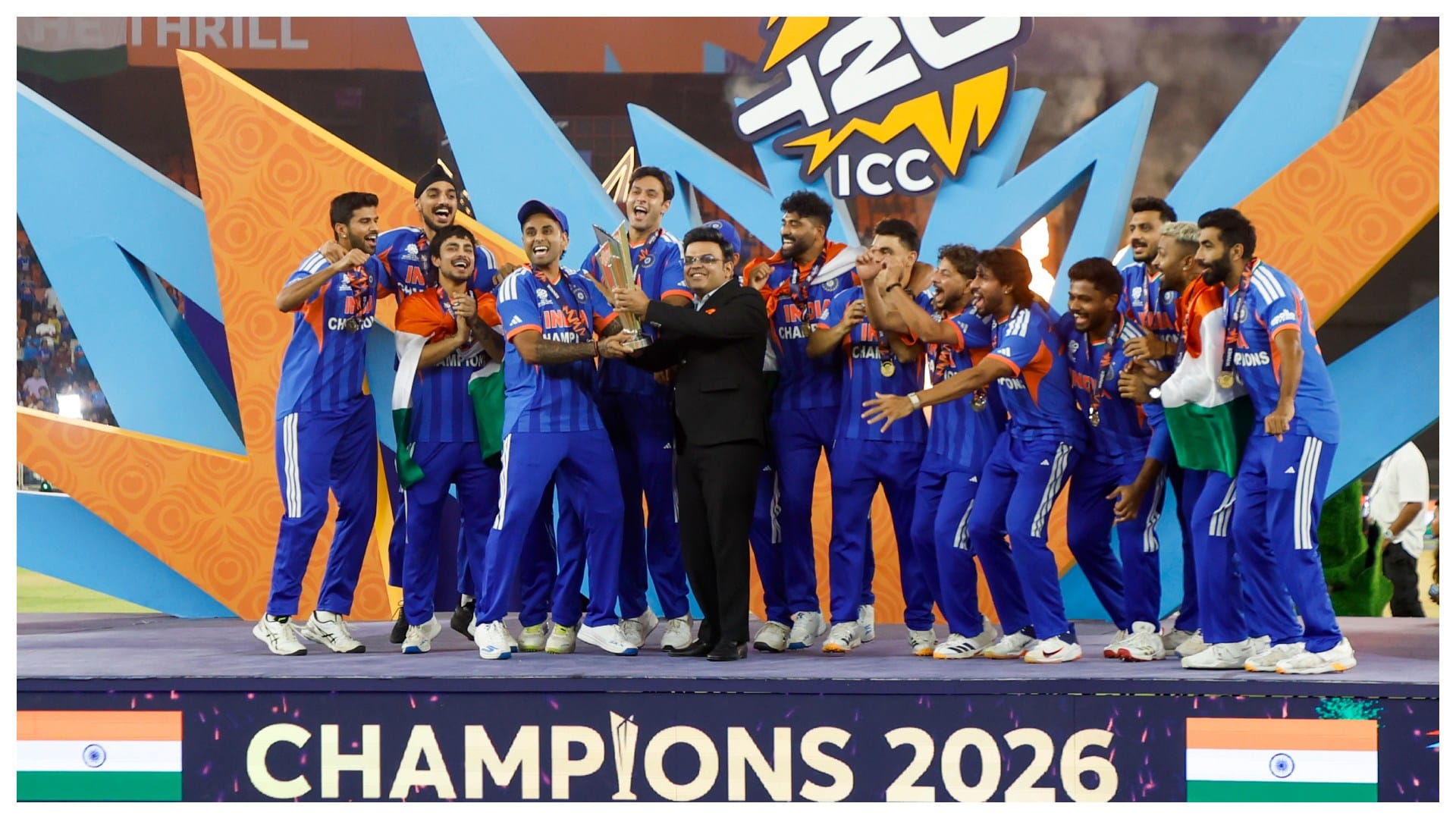 Team India Champion:टी20 विश्वकप जीतने पर सूर्यकुमार की टीम इंडिया को ...