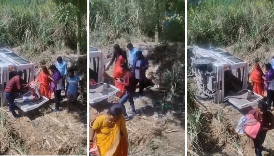 Kanpur Accident:अनियंत्रित होकर खंती में पलटी बोलेरो; दो माह के मासूम ...