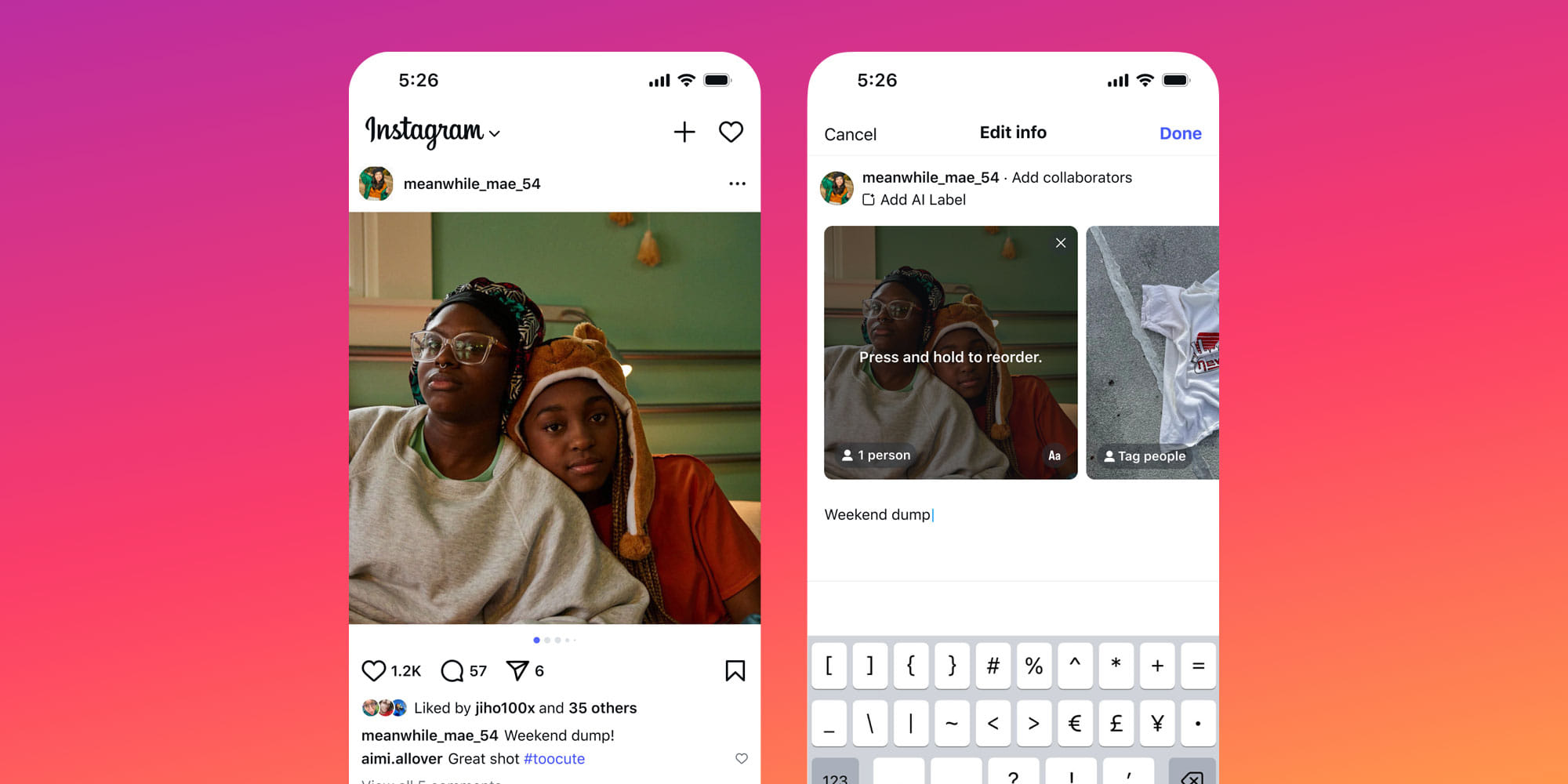 Instagram Carousel:इंस्टाग्राम का नया फीचर, अब पोस्ट पब्लिश होने के बाद ...