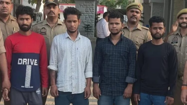 Four Bangladeshis Arrested Working In Crusher Plant In Mirzapur ...