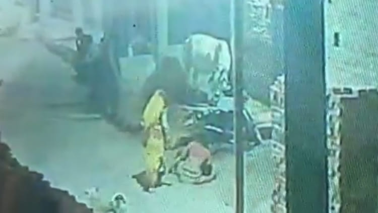 Jalaun:महिला संग दबंगों ने की क्रूरता, बेटे सहित बेरहमी से पीटा, घटना ...