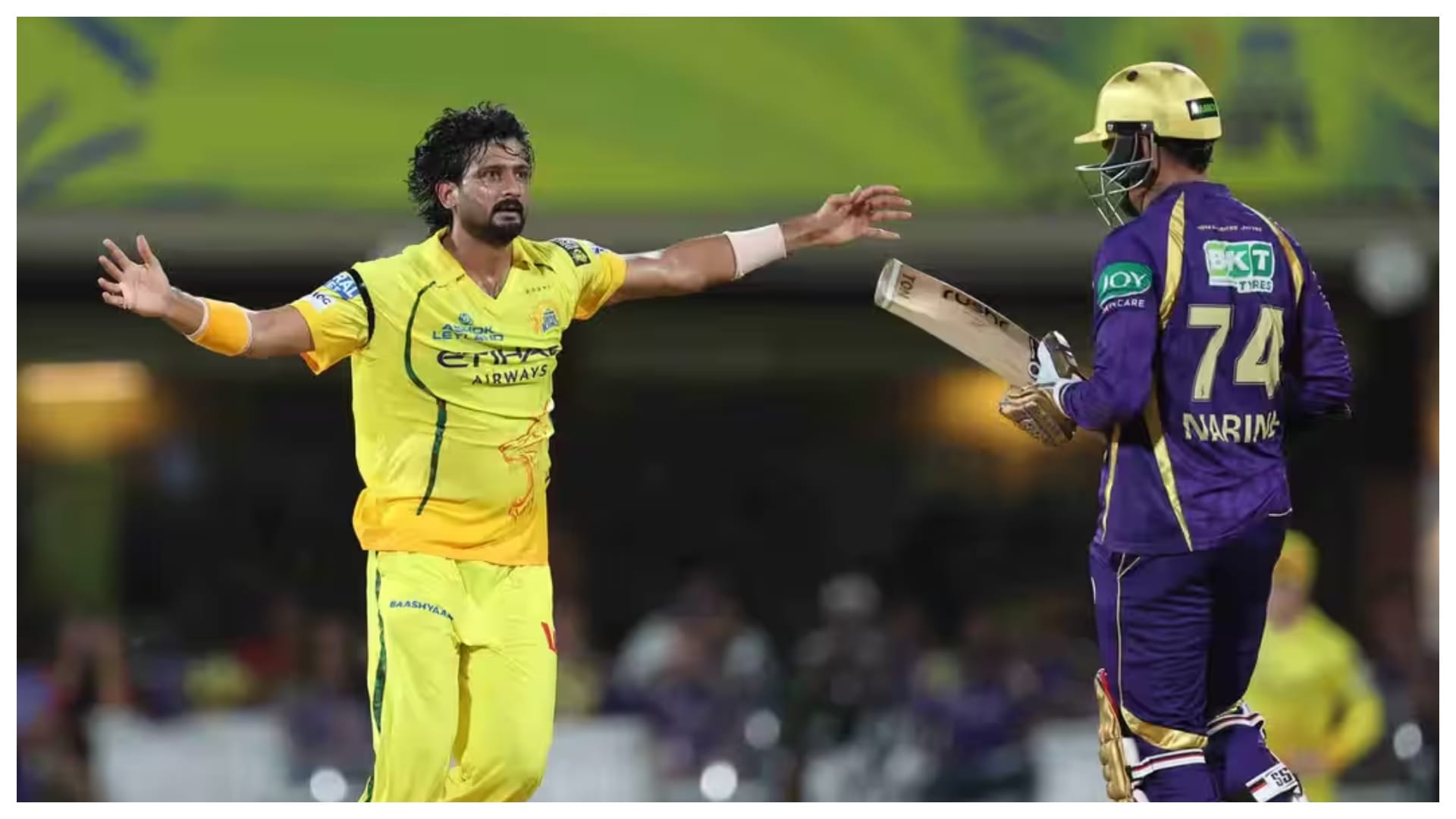 Csk Vs Kkr Highlights:सीएसके ने केकेआर को 32 रनों से हराया, नूर अहमद ने ...