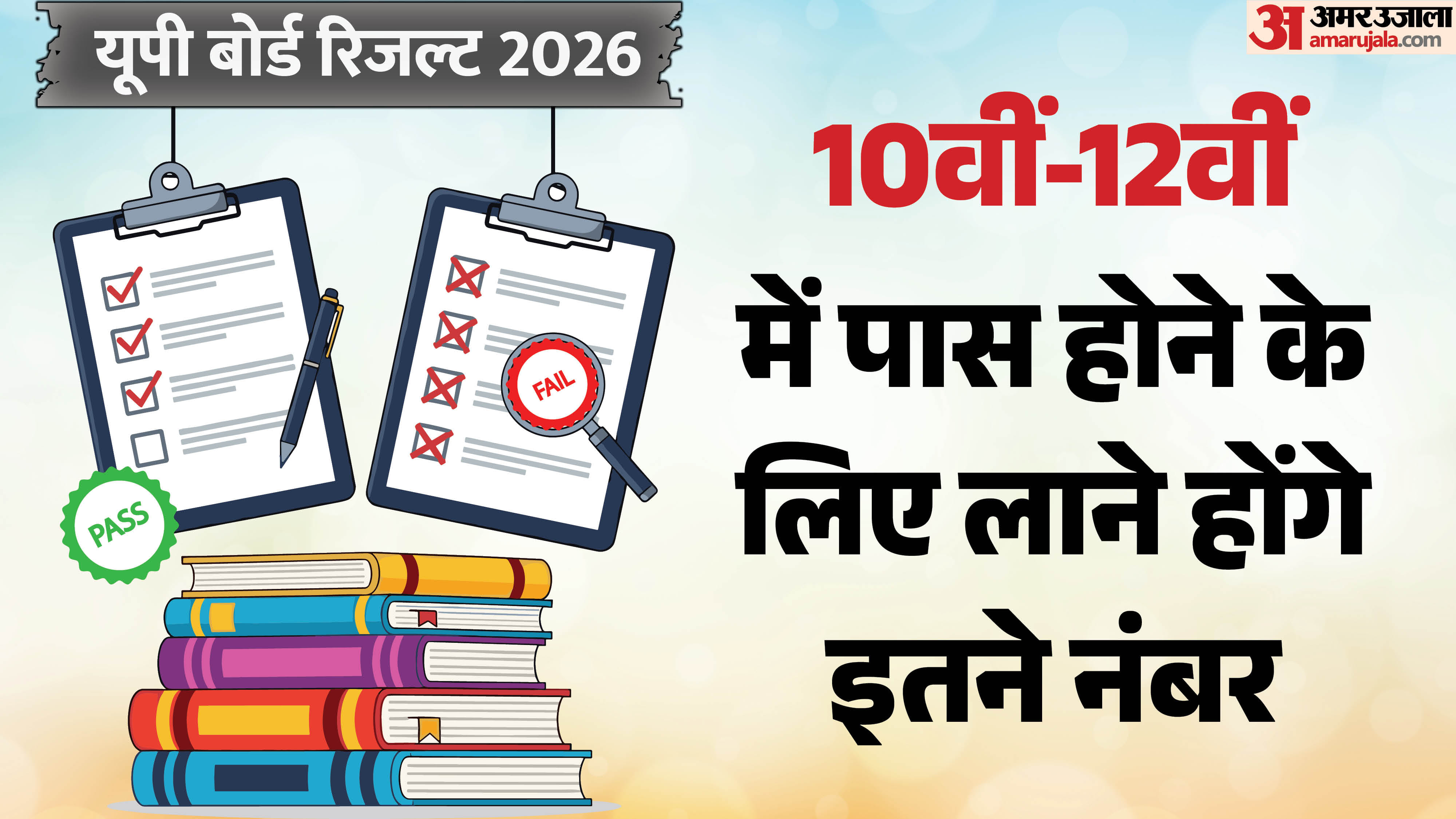 Up Board Result 2026:यूपी बोर्ड 10वीं-12वीं में पास होने के लिए चाहिए ...