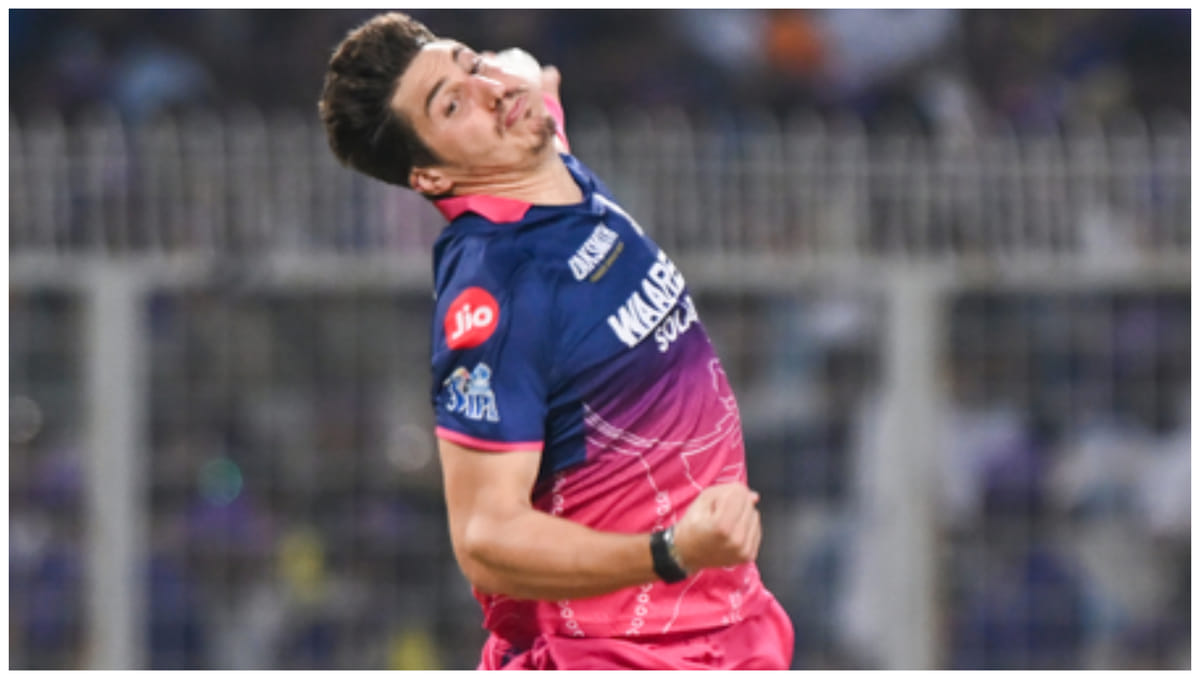 Ipl 2026:राजस्थान के तेज गेंदबाज नांद्रे बर्गर को आक्रामक जश्न मनाना ...