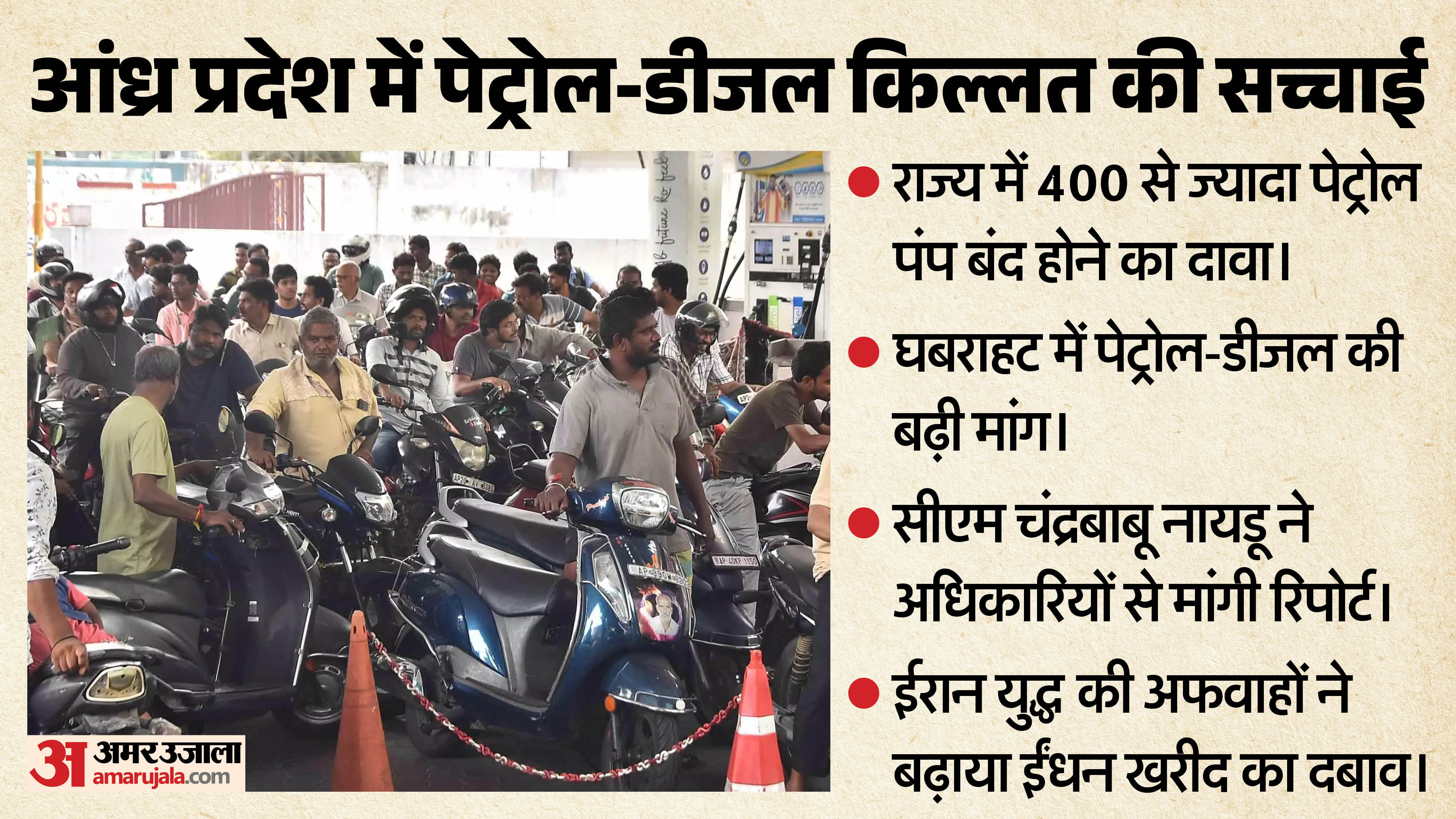 Andhra Fuel Crisis:सीएम ने पेट्रोल-डीजल की किल्लत पर रिपोर्ट मांगी ...