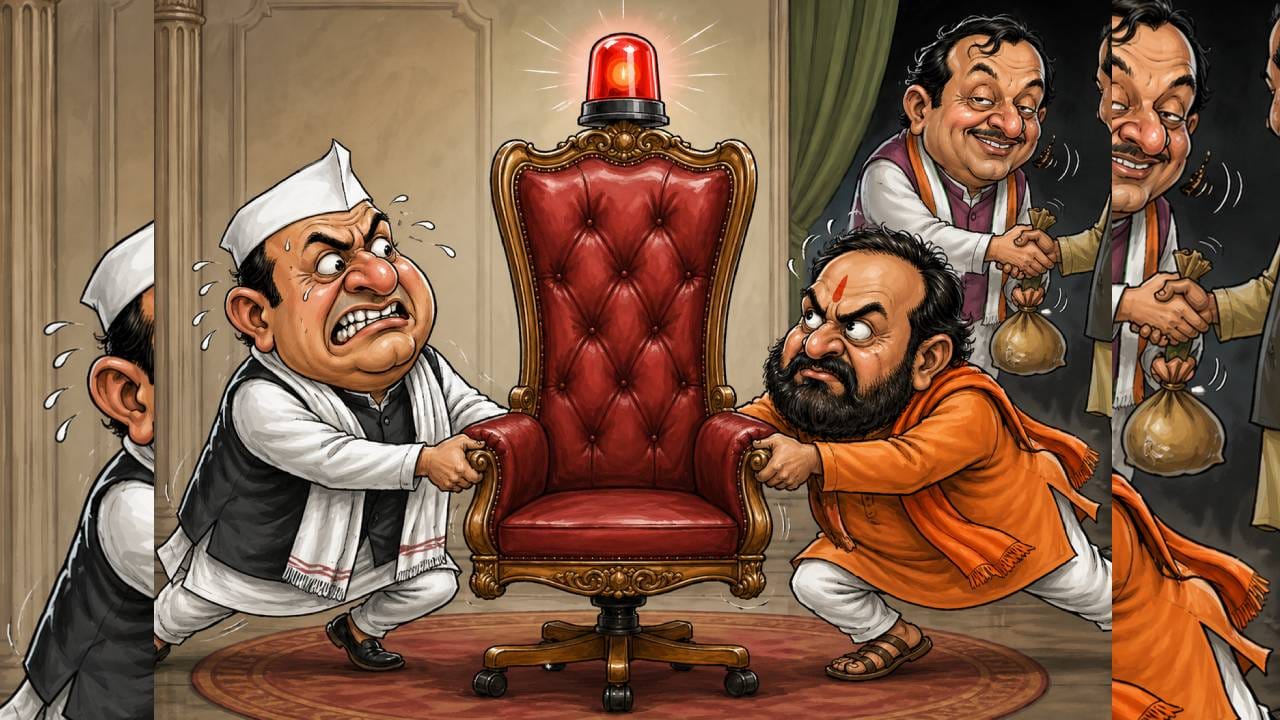 Suna Hai Kya:कुर्सी के लिए जोड़-तोड़ की सियासत जोरों पर, जुगाड़ तंत्र ...