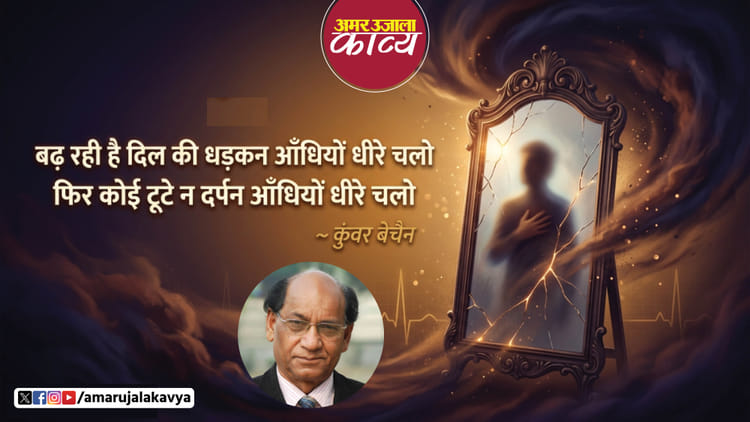 Kunwar Bechain Best Ghazal Fir Koi Tute Na Darpan Aandhiyon Dhire Chalo ...