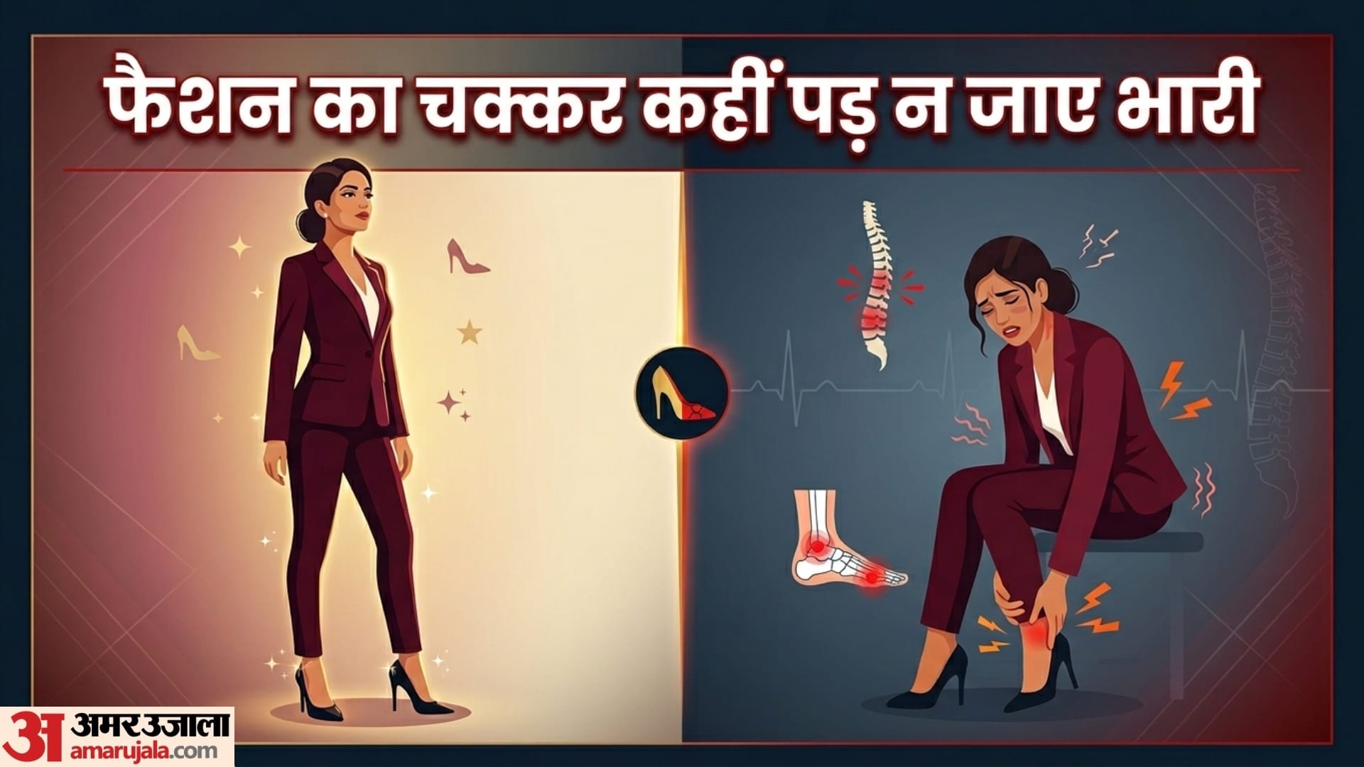 Women Health Tips:हील्स पहनने वाली महिलाएं हो जाएं सावधान! हो सकती हैं ...