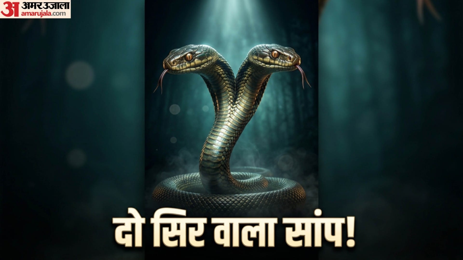 Viral News:इस अनोखे सांप के हैं दो सिर, देखकर वैज्ञानिक भी हुए हैरान ...