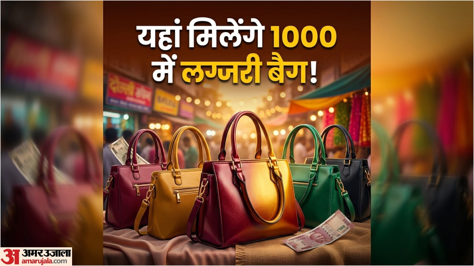 Cheap Bag Market In Delhi:दिल्ली के इस बाजार में मिलते हैं ब्रांडेड ...