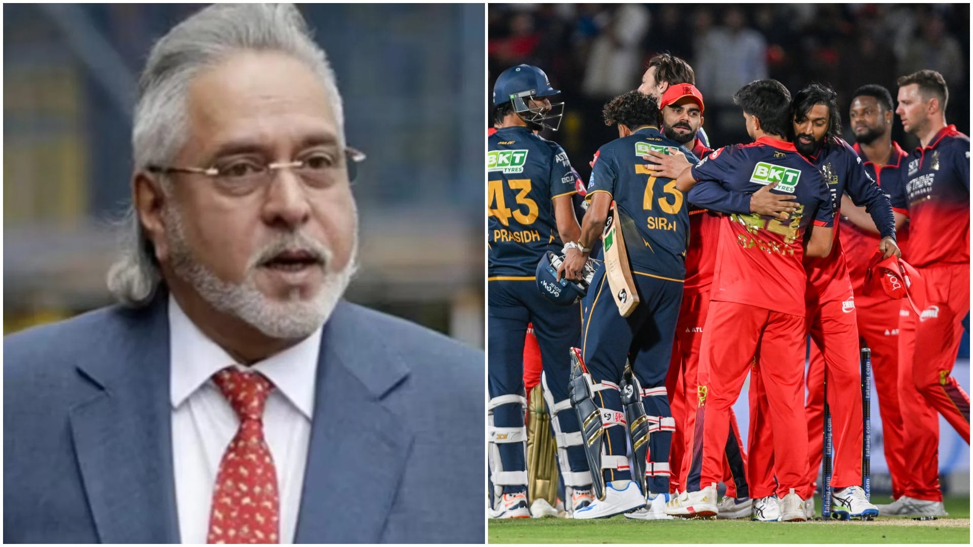Vijay Mallya On Rcb:आरसीबी के फाइनल में पहुंचने पर भावुक हुए माल्या ...