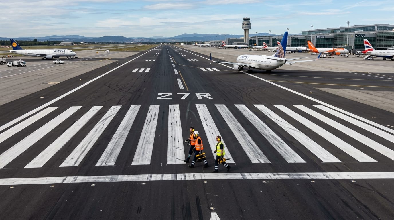 Zebra Crossing In Airport:एयरपोर्ट के रनवे पर क्यों बनी होती हैं जेब्रा ...