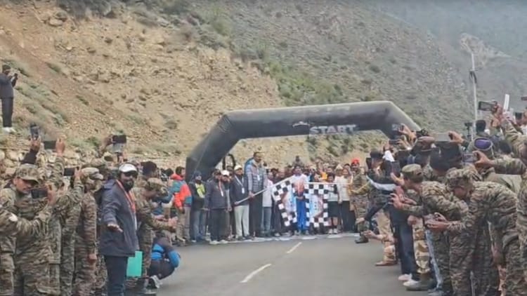 Chamoli:नीती एक्सट्रीम अल्ट्रा रन; 28 राज्यों से 933 प्रतिभागी पहुंचे ...