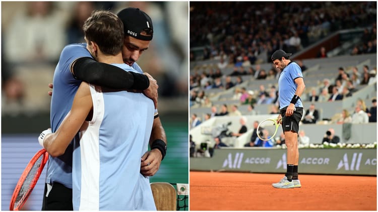 French Open 2026:बेरेटिनी की चोट से बड़ा उलटफेर, 104वीं रैंकिंग वाले ...