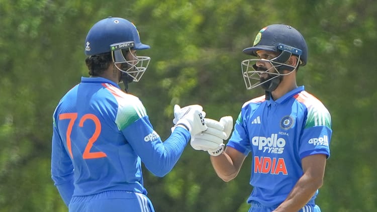 Ind A Vs Sl A:रोमांचक मुकाबले में आठ रन से जीता भारत ए, सात रन पर चार ...