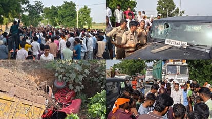 तेज रफ्तार थार का कहर:दो पहिया वाहन चालकों को राैंदा, एक की माैत ...
