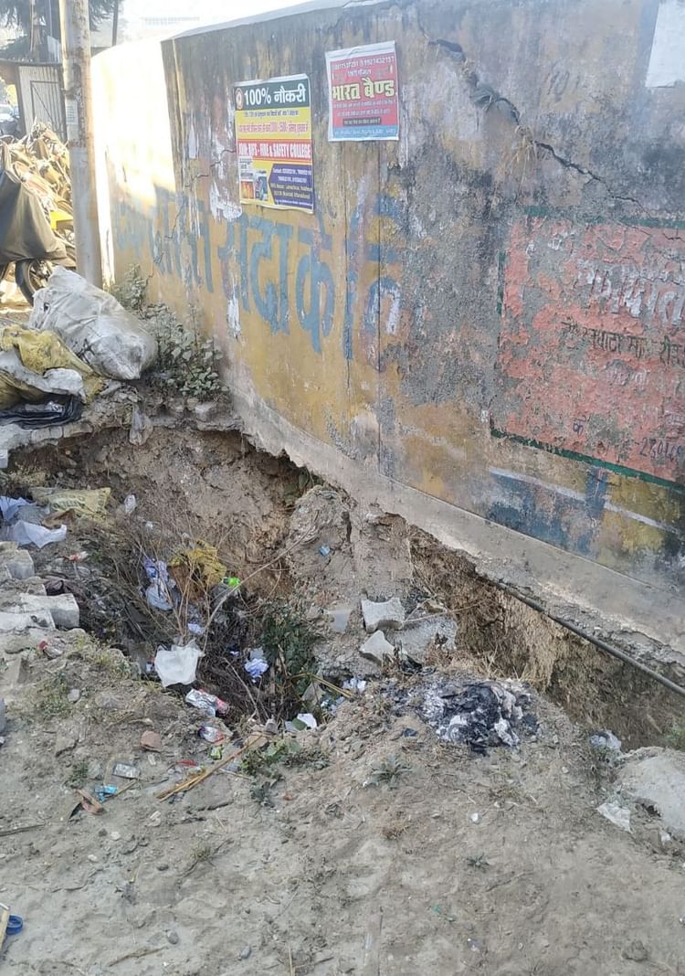 Security Wall In Almora Nh - Almora News - Almora News:क्वारब-अल्मोड़ा एनएच पर दो करोड़ रुपये से ...