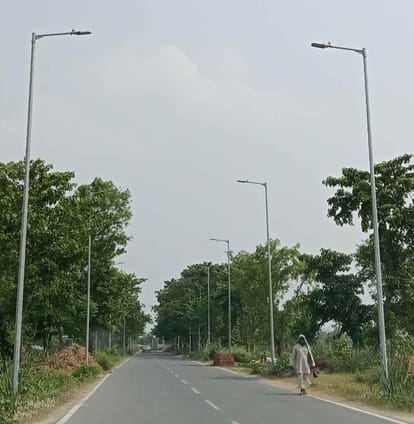 Street Lights Swithced On Only Trial Time - Kushinagar News ...