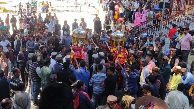 Kutah Fair Starts After The Arrival Of Goddess Mahamaya, Brahmadev ...