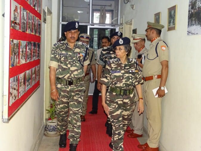 Dg Of Ssb In Ranikhet - Almora News - Almora News:एसएसबी की महानिदेशक ...