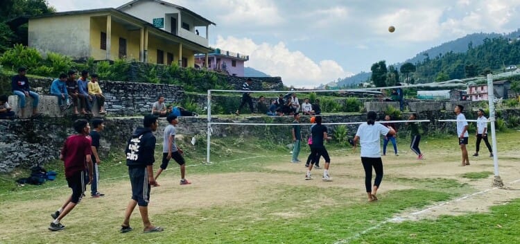 Vollyball Match In Leeti Shama - Bageshwar News - Bageshwar News ...