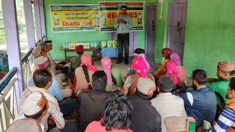 Benefits Of Nano Urea, Dap Told In Garasa Ghati Of Kullu - Kullu News ...