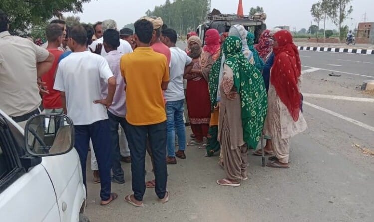 Jind News:बेलरखां में पानी की किल्लत, ग्रामीणों ने दिल्ली-पटियाला हाईवे ...