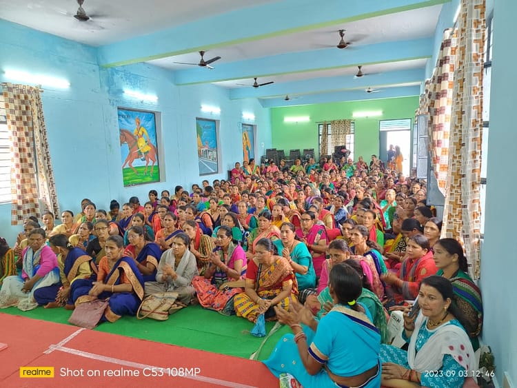 Meeting Of Woman In Salt - Almora News - Almora News:सुनीता चुनी गईं ...