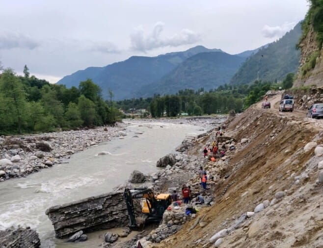Manali-kullu Highway Will Be Double Lane In Three Days - Kullu News ...