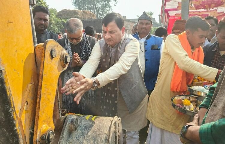 Road Will Be Built With Rs 57 Lakh 10 Thousand Will Get Benefit Gonda News Gonda News57