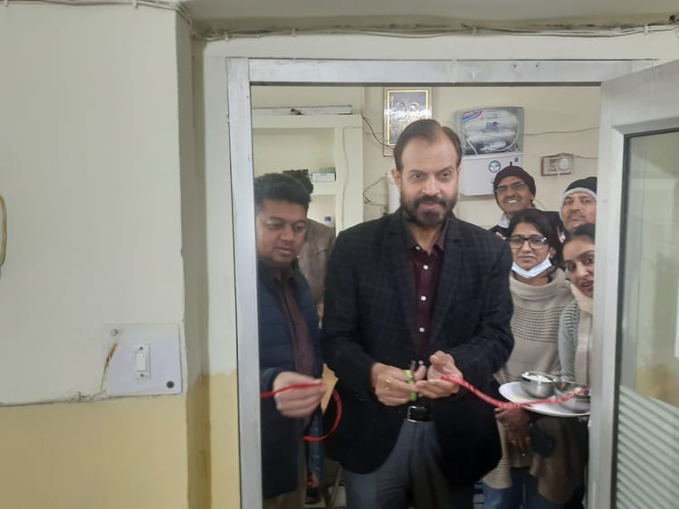 Cb Net Machine Donated To The Tuberculosis Department Of The Hospital ...