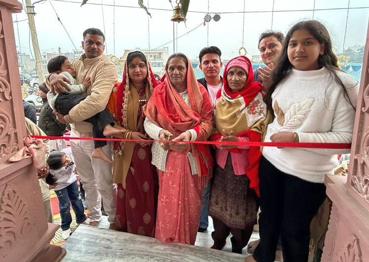 Adi Dev Maharaj Inaugurated The Newly Constructed Temple Of Ajmidh ...