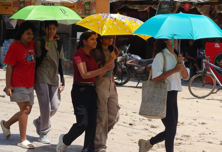 Up Weather: The State Is In The Grip Of Heat Wave, Varanasi Was The ...