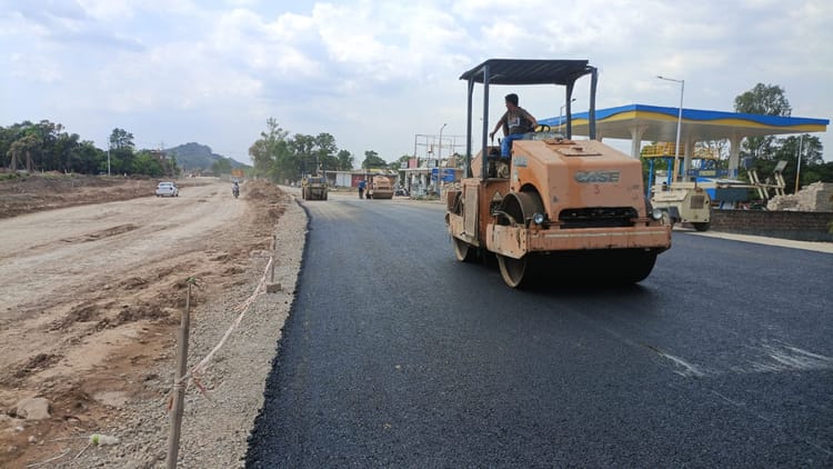 Double Lane Will Start From Jasur To Kandwal Before The Rains. - Kangra ...