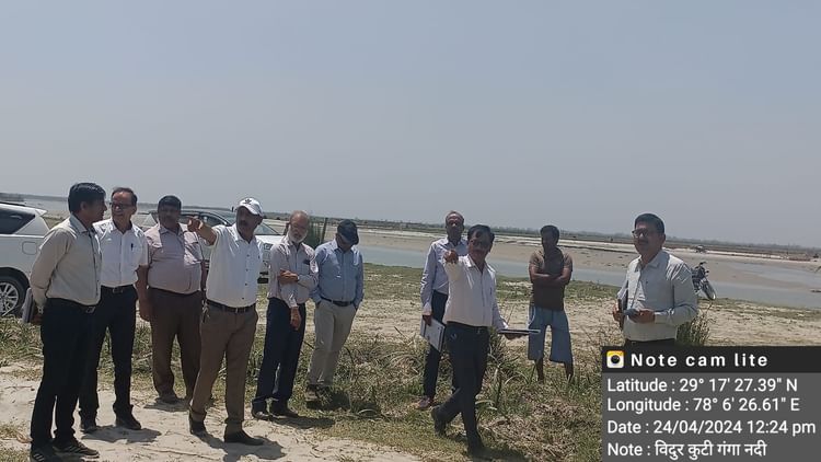 Ganges Water Process Proceeded Near Vidurkuti - Bijnor News - Bijnor News:विदुरकुटी के पास ...