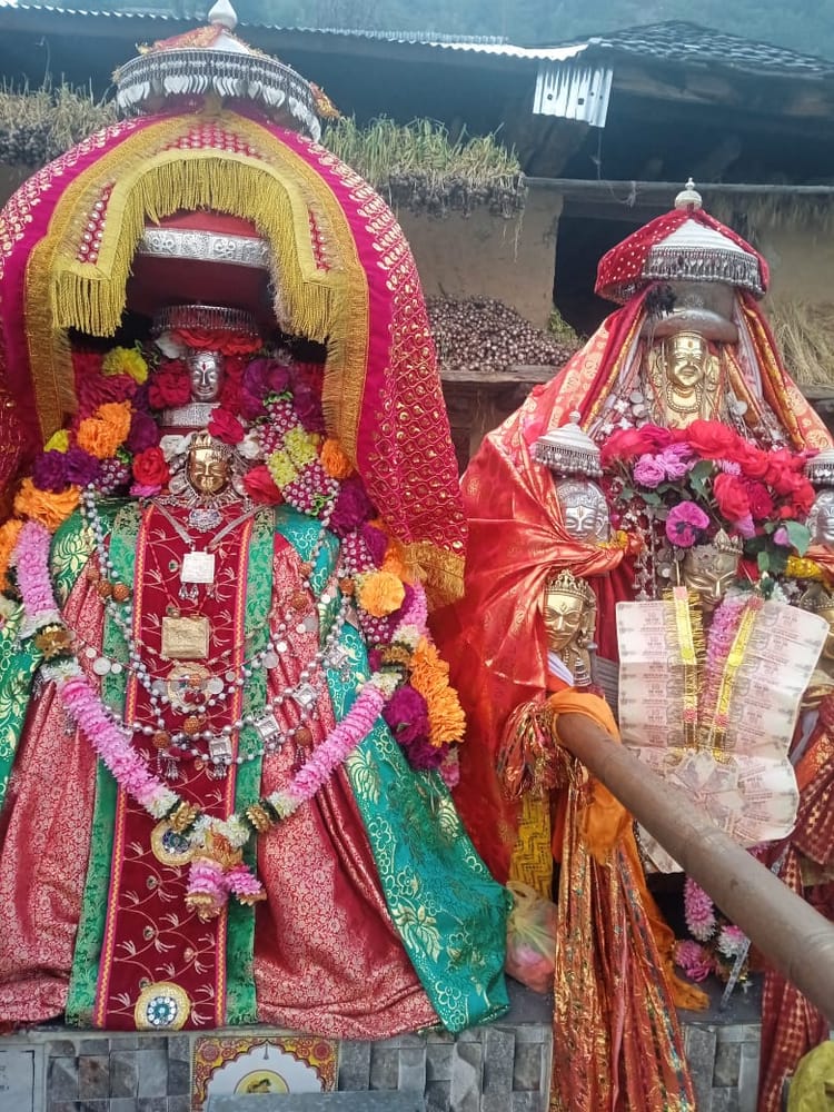 Dev Nag Met The Mother Old Serpent - Kullu News - Kullu News:मां बूढ़ी नागिन से देव नाग ने किया मिलन