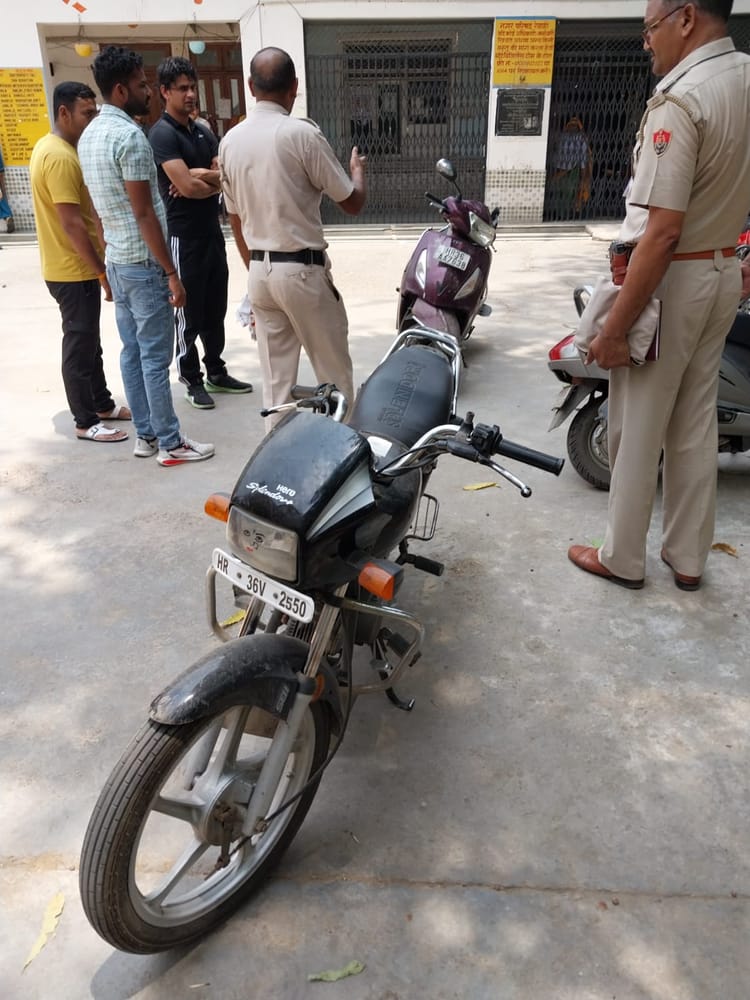 Inspector Fired Motorcycles, Created Ruckus - Rewari News - Rewari News ...