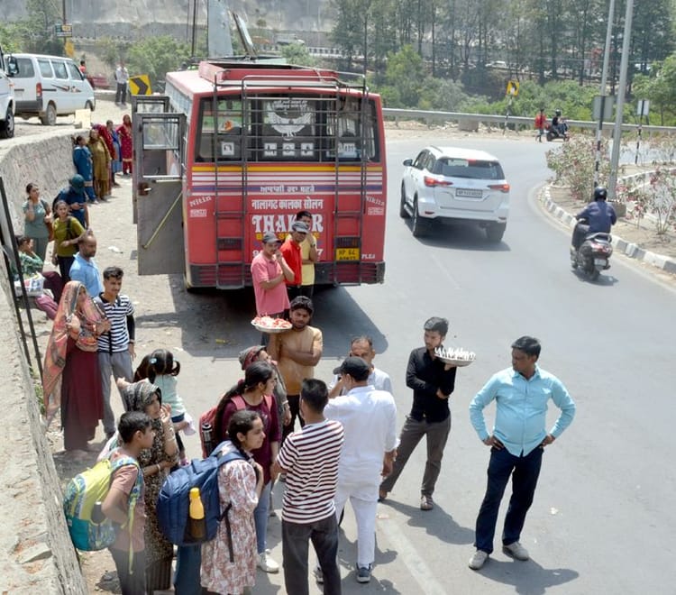 Gone For Election Duty Buses, People Keep Getting Worried - Solan News ...