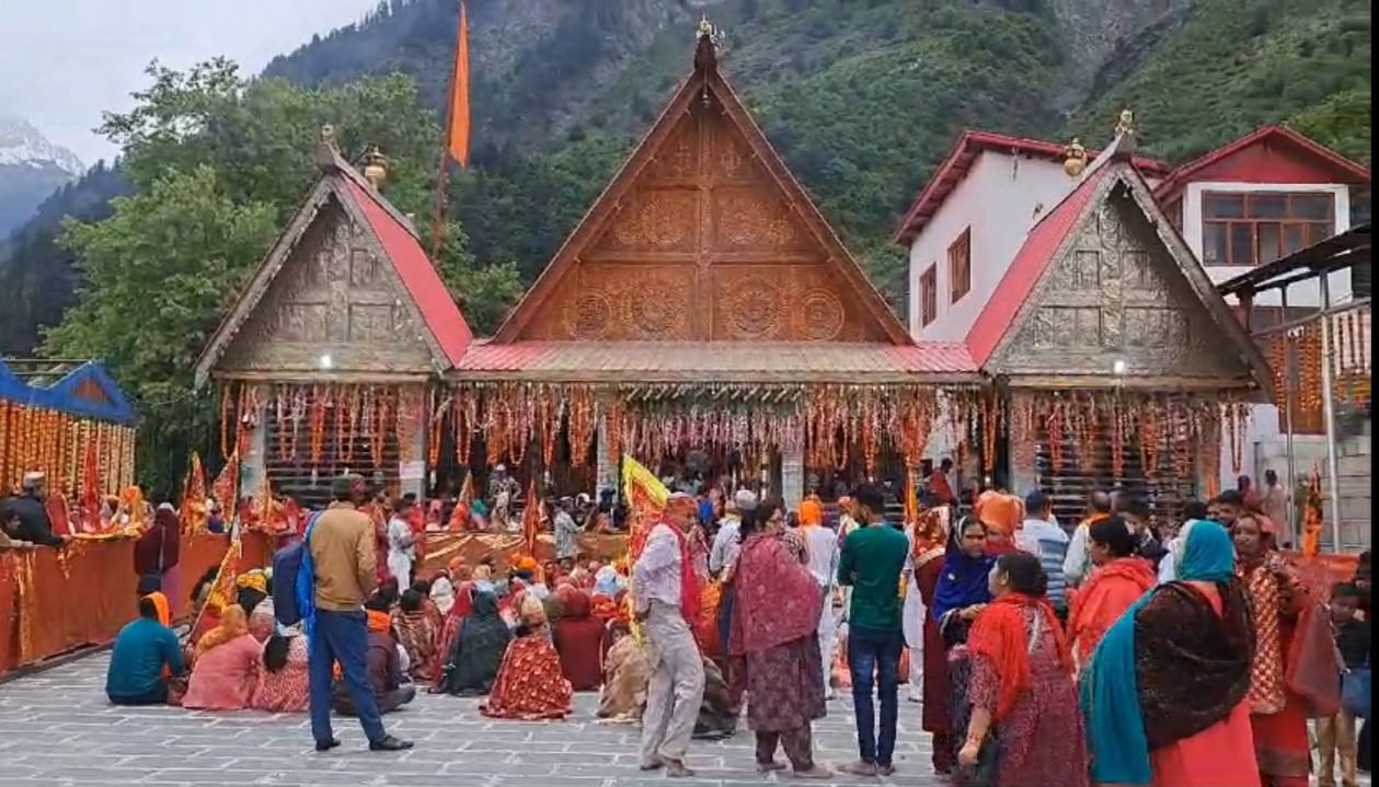 Third Chhadi Yatra Reached The Court Of Maa Mindhal From Jammu - Chamba ...