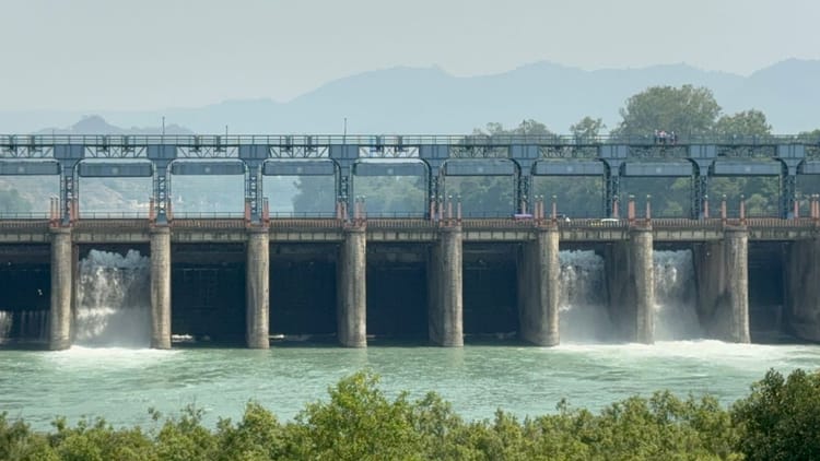 Bbmb Management Released 4500 Cusecs Of Water From Nangal Dam Into ...