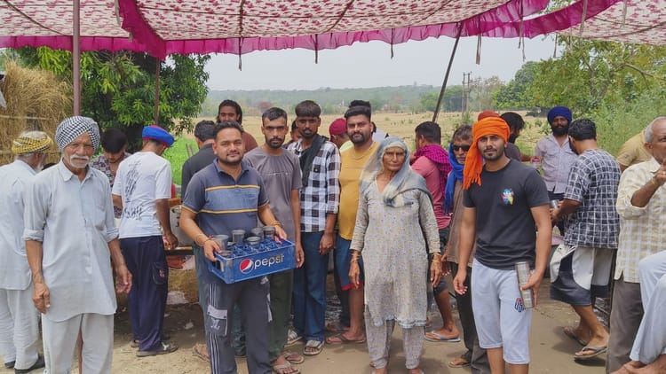 Chabeel Installed In Dangoli Quenches Thirst Of Passersby - Una News ...