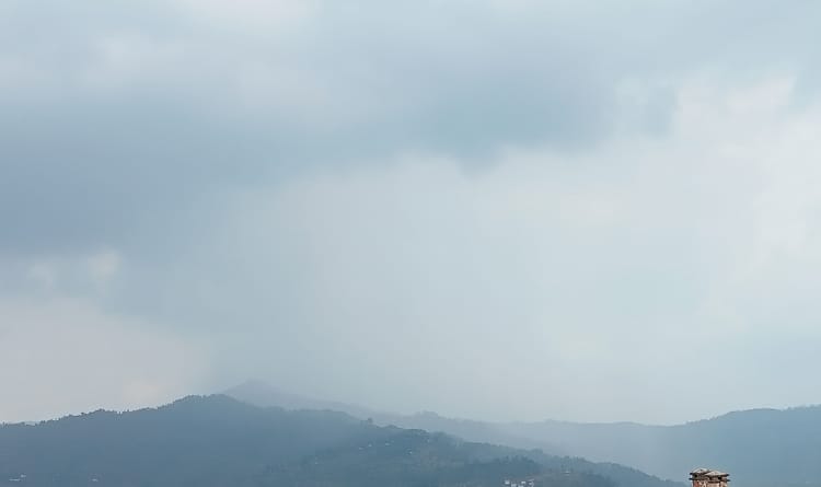 Light Rain In Almora, Maximum Temperature Dropped By Two Degrees ...