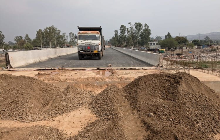 Barotiwala Industrial Area From Haryana Mandawala Bridge Connecting Is ...