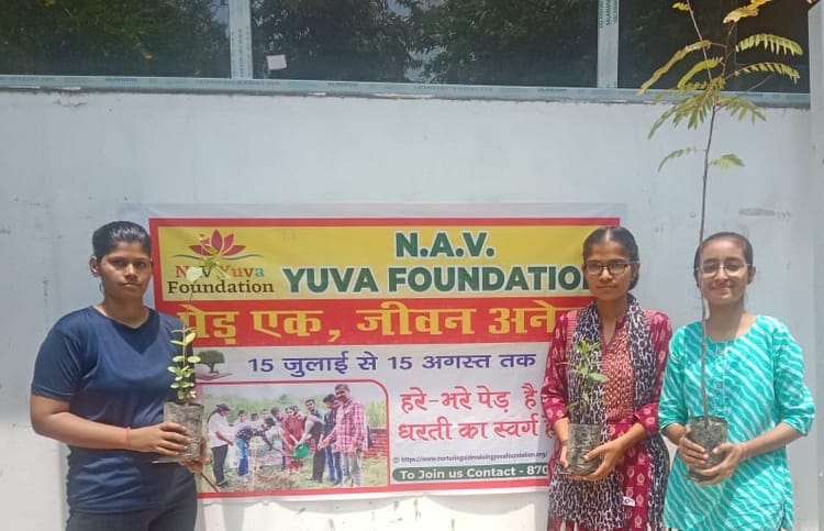 Nav Yuva Foundation Launched Plantation Campaign - Rohtak News - Rohtak News:नव युवा फाउंडेशन ने ...