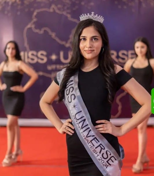 Kanak Of Kharba Became Miss Universe Uttar Pradesh-2024 - Hathras News ...